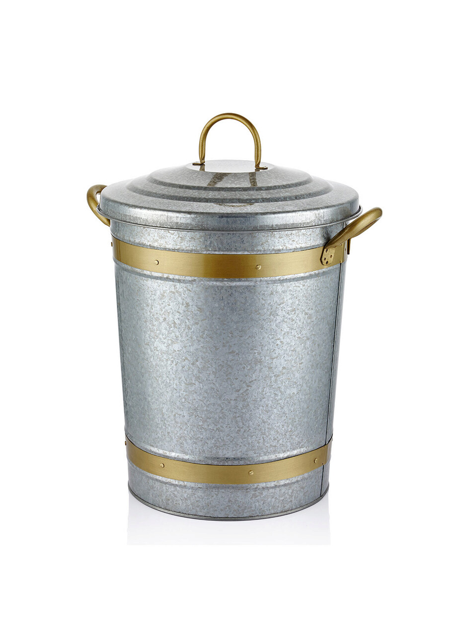 Cos de rufe, Mia, GLN0006, 47x41x55 cm, Metal, Multicolor - Mezoni