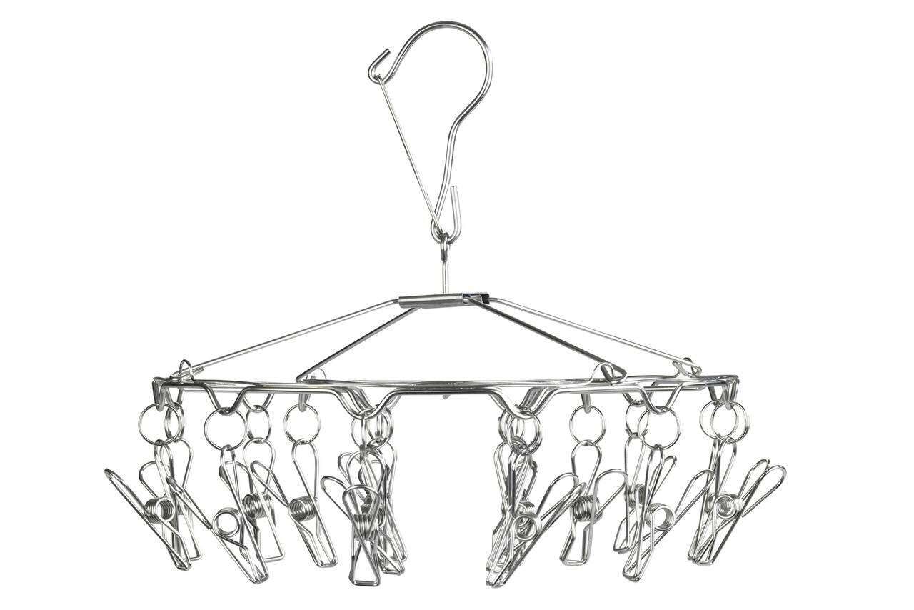 Uscator de rufe carusel Maximex, Laundry, 27x26 cm, inox, argintiu ...