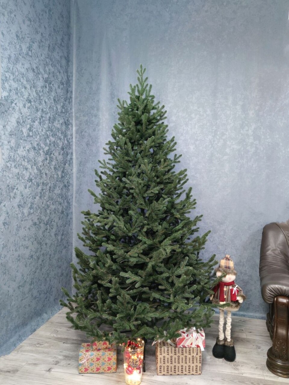 Brad artificial Christmas Deluxe by Sersimo, Viena verde, 3D, 180cm ...