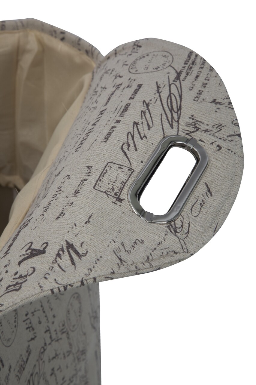 Cos de rufe Home, Mauro Ferretti, Ø40x45 cm, bumbac - Mezoni