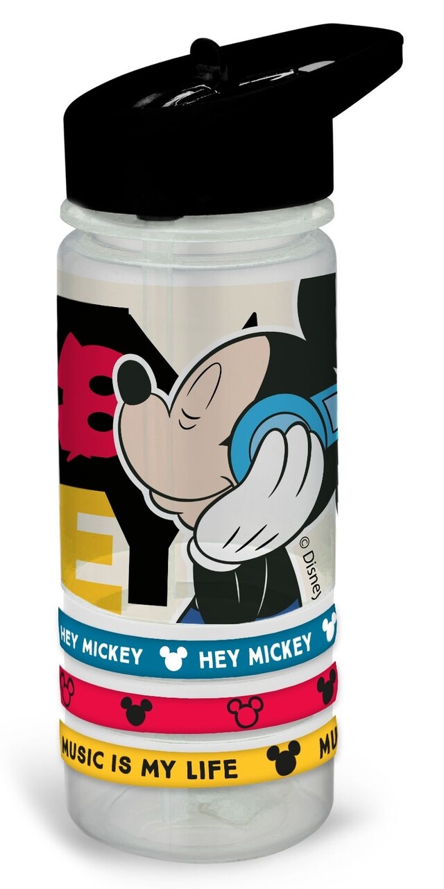 Recipient apa Mickey Mouse, Disney, 470 ml, plastic, multicolor - mezoni.ro