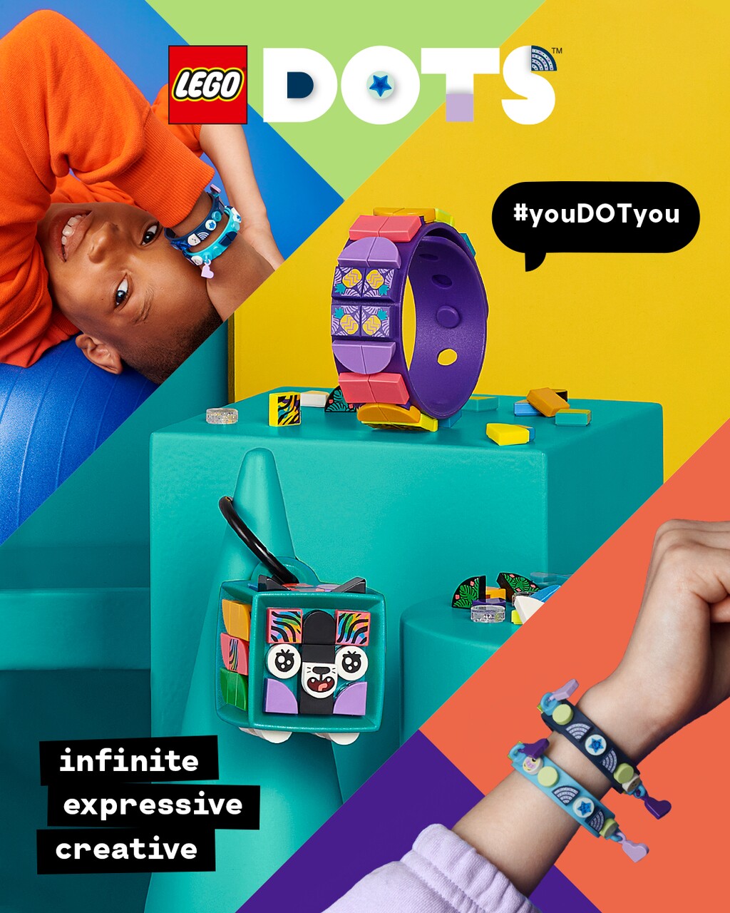 Set 2 bratari- In adancuri, LEGO, plastic - mezoni.ro