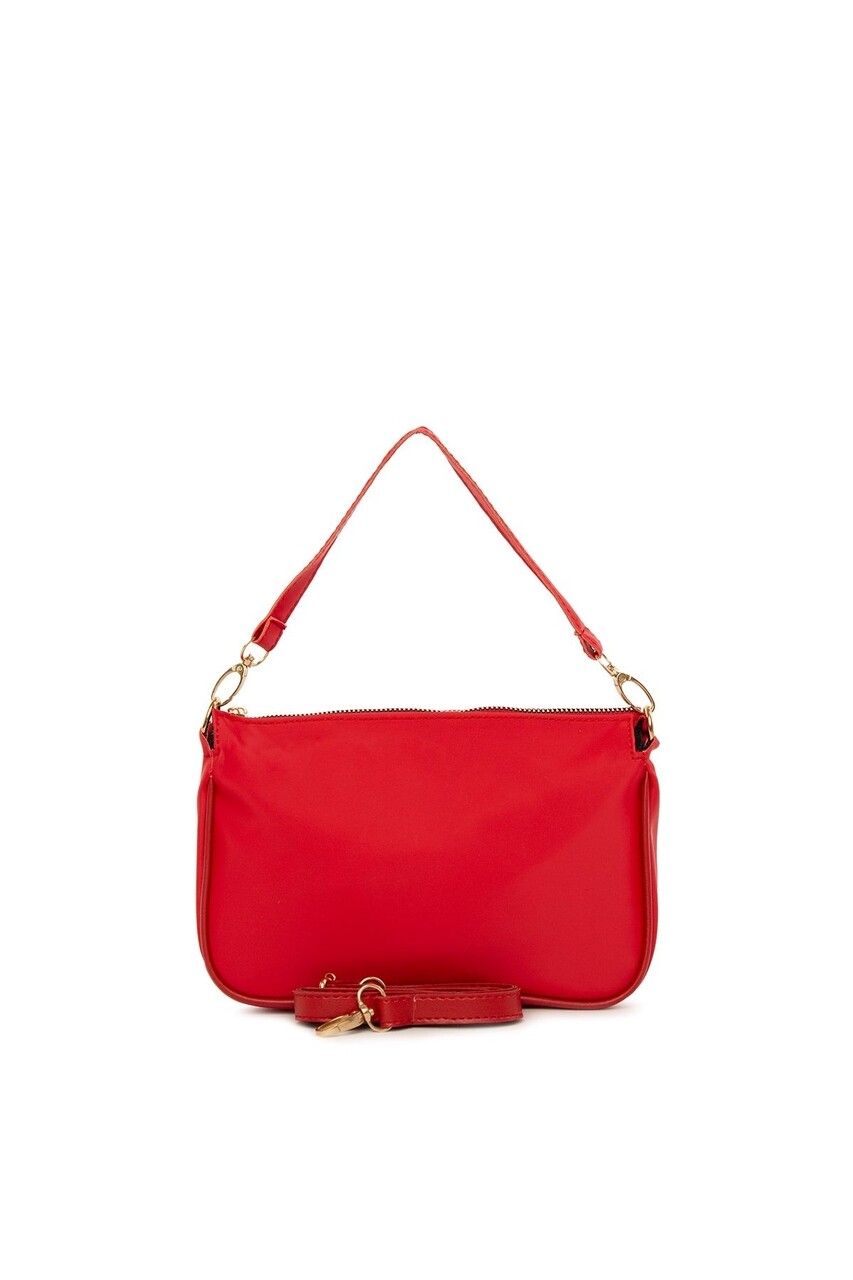 Geanta, Bagmori, 4464 - 55216 - Red, satin, rosu - mezoni.ro