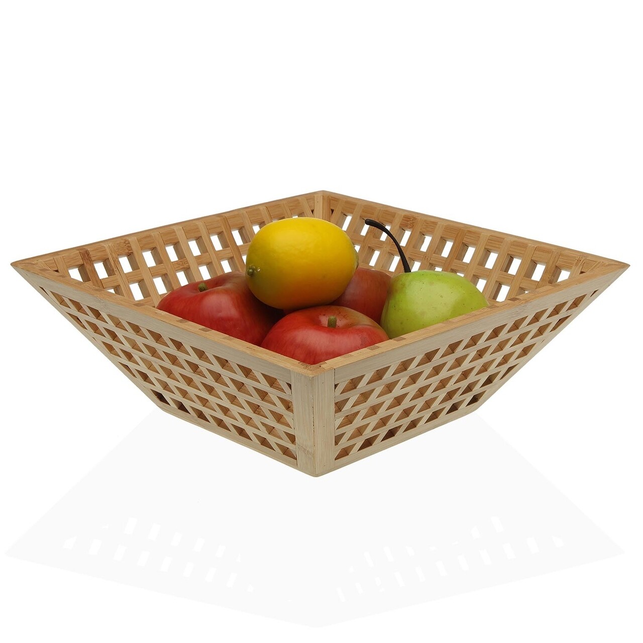 Cos pentru fructe Bamboo, Versa, 28 x 28 x 9.8 cm, bambus - mezoni.ro