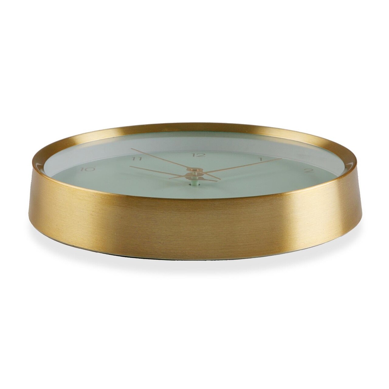 Ceas de perete Jody, Versa, 26 cm, aluminiu, verde - Mezoni