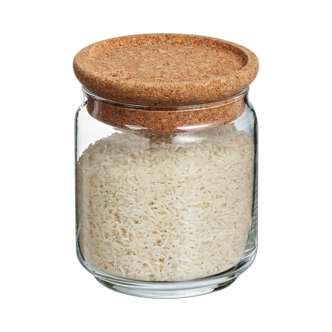 Recipient depozitare, Luminarc, Cork, 0.75 L, sticla/pluta, transparent ...