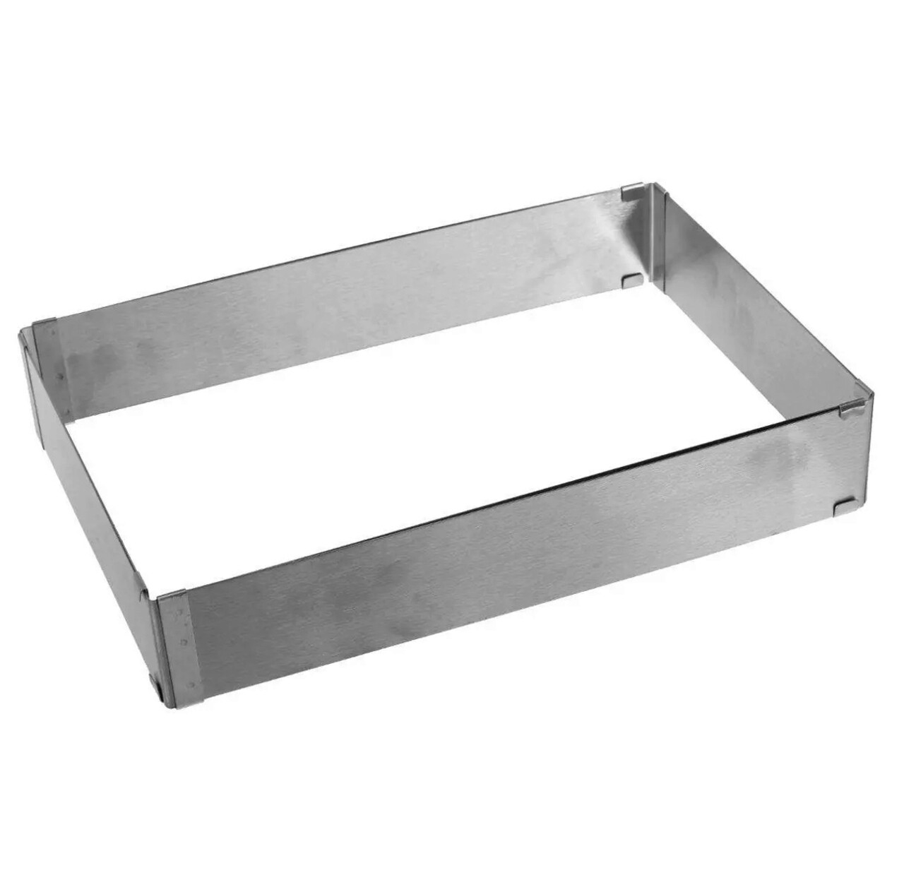 Forma extensibila pentru tort, 5five, 27.5 x 18.8 - 52 x 32.5 cm, inox ...
