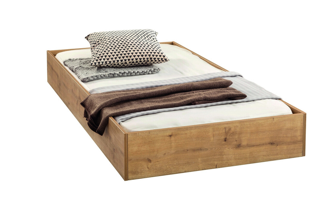 Pat extensibil, Çilek, Mocha Pull-Out Bed (90X190), 93x24x194 cm ...