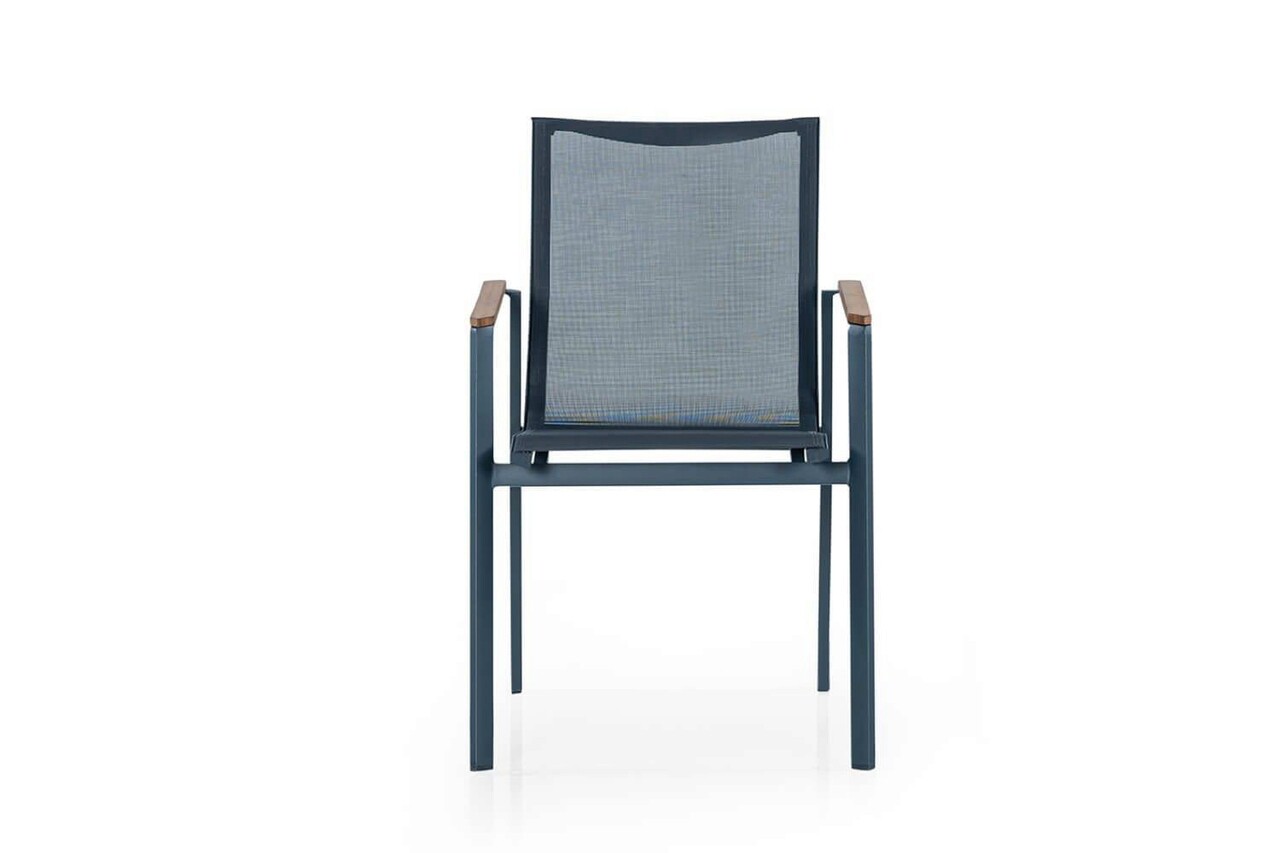 Scaun de gradina, Divona, Next, 60x65x85 cm, Antracit - Mezoni