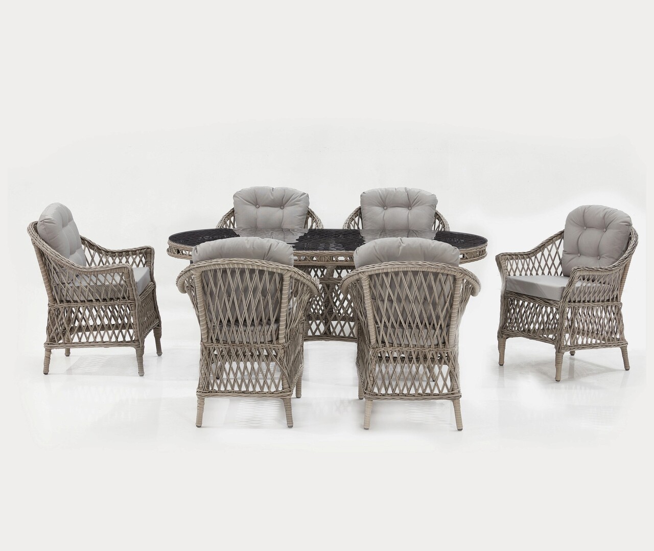 Set mobilier de gradina, Divona, Nova, Antracit - Mezoni