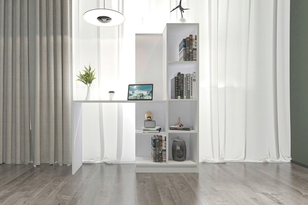 Set dormitor pentru copii, Glenevis, Nil 810, Alb - Mezoni
