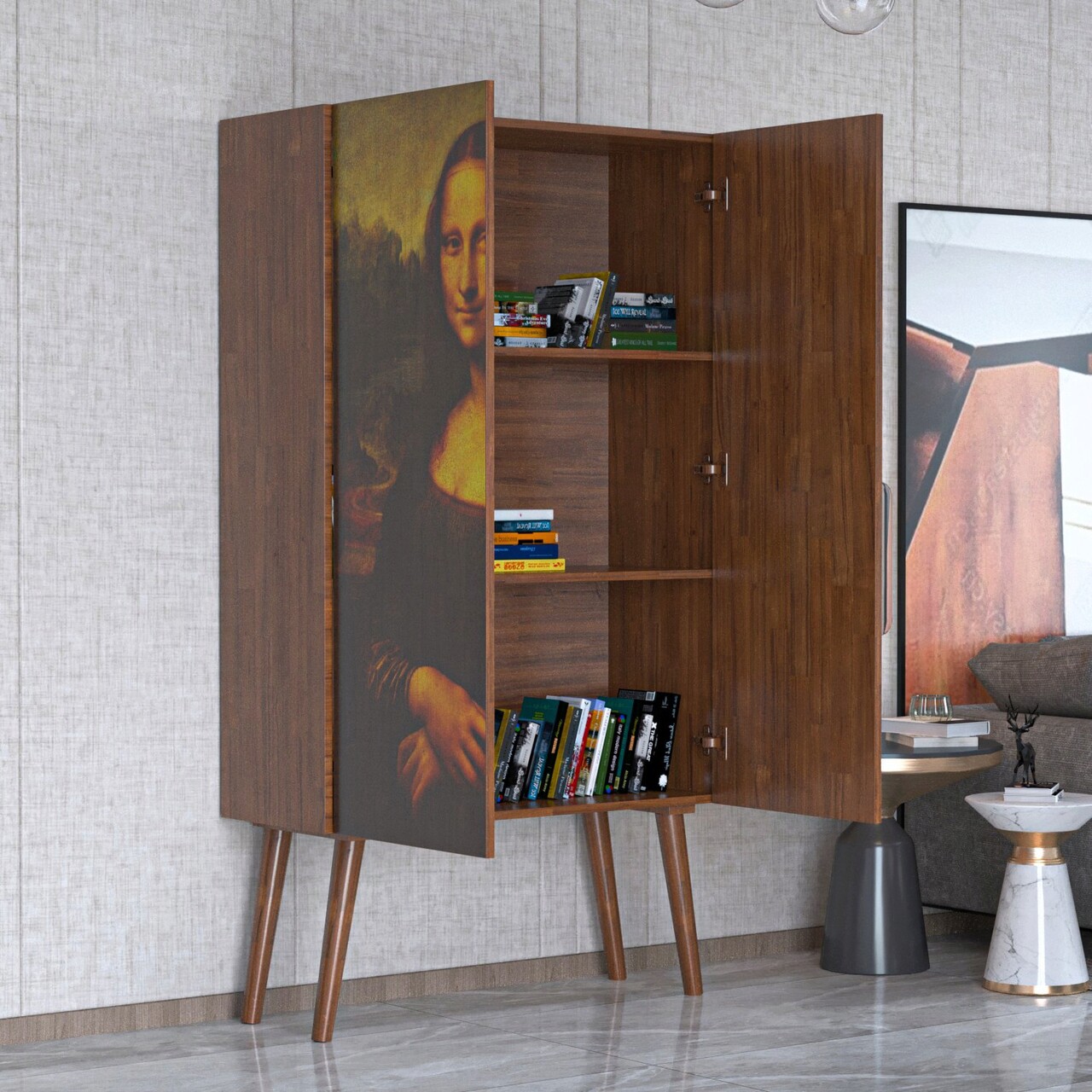 Dulap multifunctional, Massive Design, Lisa, Maro - Mezoni
